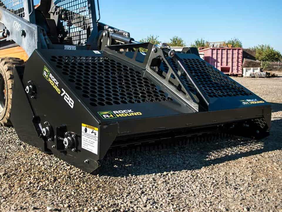 Bradco 76″ Stone Rake - Stone Dog • Waterloo Heavy Equipment