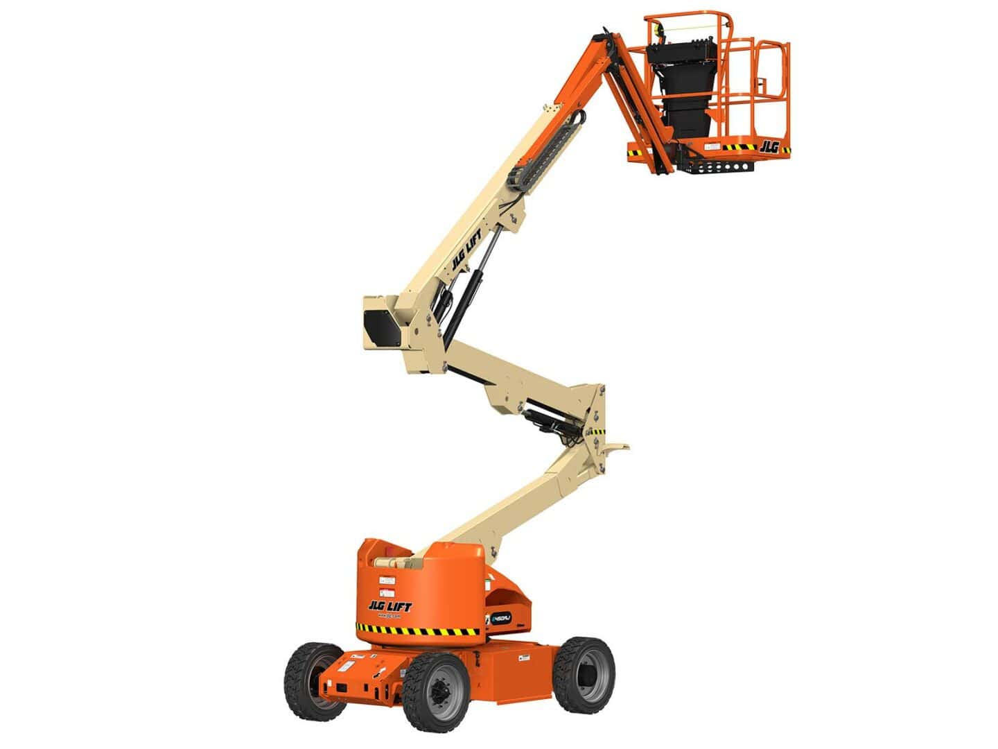 JLG E450AJ Electric Manlift 0685-R • Waterloo Heavy Equipment