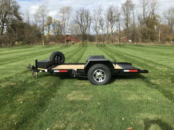 Kemco No Ramp 12′ 6K Trailer • Waterloo Heavy Equipment